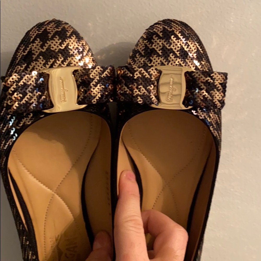 Salvatore Ferragamo Woman’s Sequence Flats - Gem